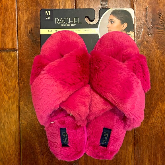 RACHEL Rachel Roy | Shoes | Pink Plush Slippers | Poshmark